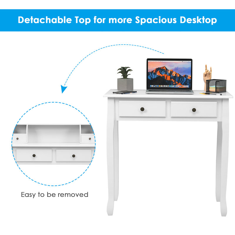 Madeline storage desk & hutch store